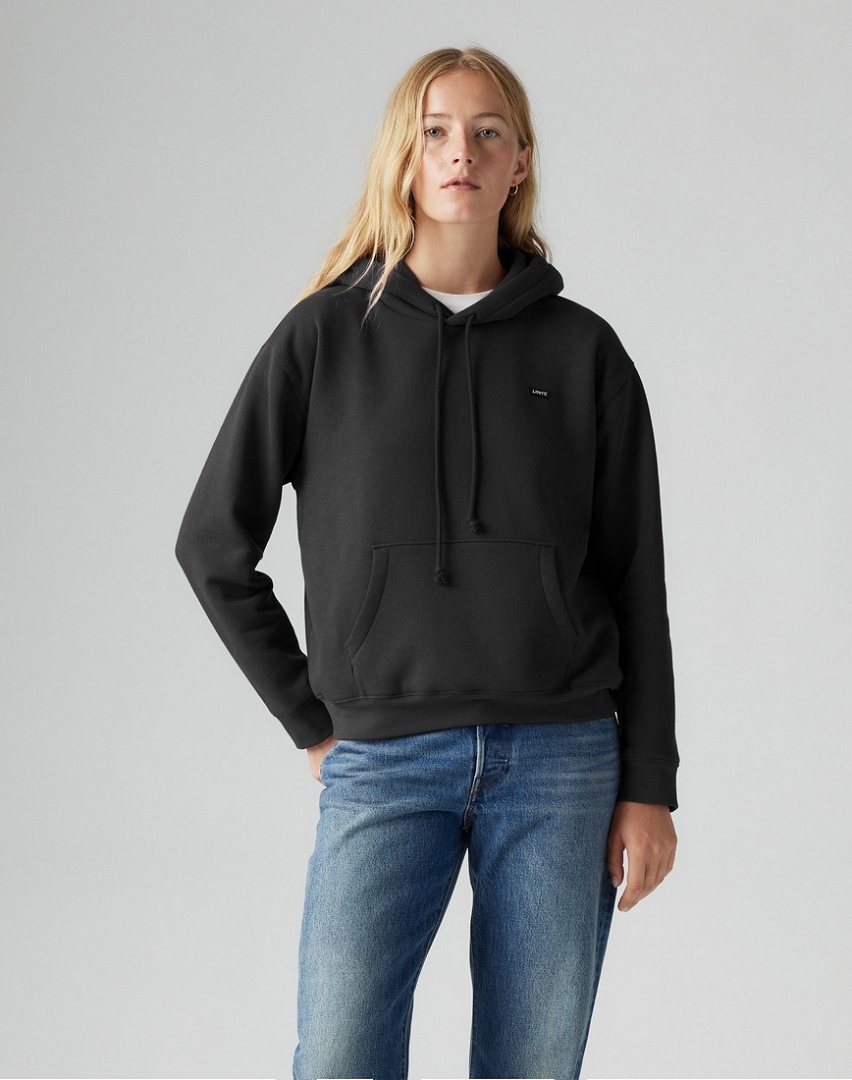 Bluza Damska Levi`s® Everyday Hoodie Anthracite Night A5943-0005